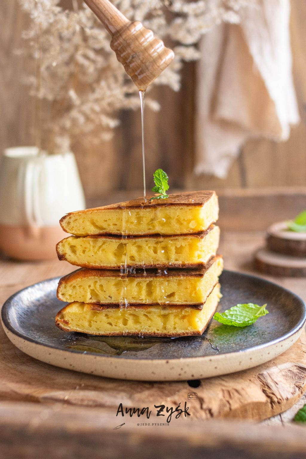 Omlet cytrynowy z serka wiejskiego - Jedz pysznie